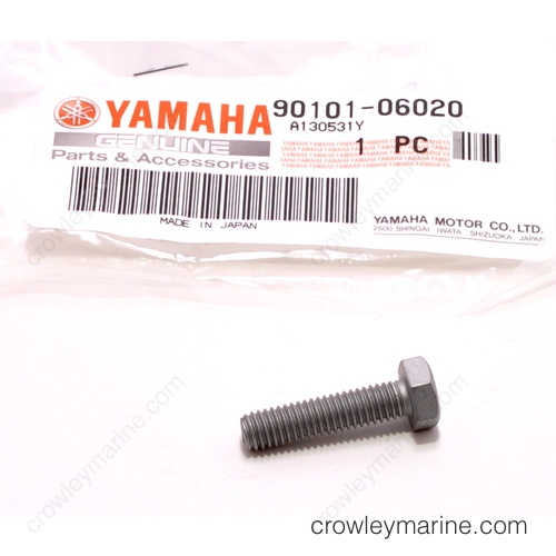 90101-06020-00 Bolt - Yamaha Motors | Crowley Marine
