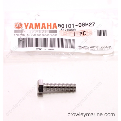 90101-06M27-00 Bolt - Yamaha Motors | Crowley Marine