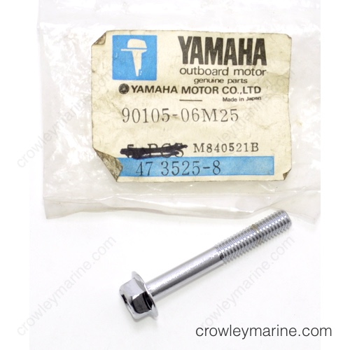 90105-06M25-00 Flange Bolt - Yamaha Motors | Crowley Marine