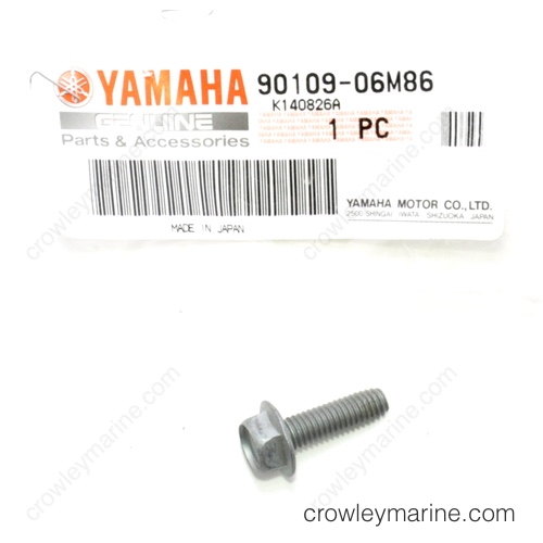 90109-06M86-00 Bolt - Yamaha Motors | Crowley Marine