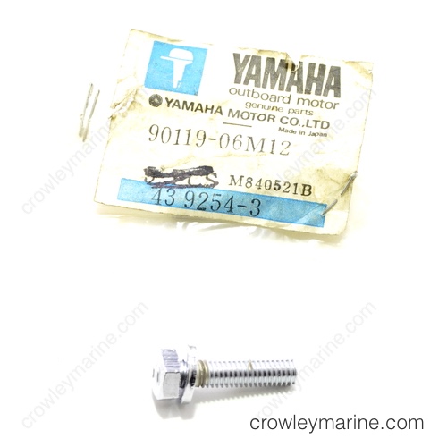 90119-06M12-00 Bolt with Washer - Yamaha Motors | Crowley Marine