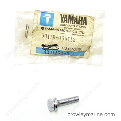 90119-06M12-00 Bolt with Washer - Yamaha Motors | Crowley Marine