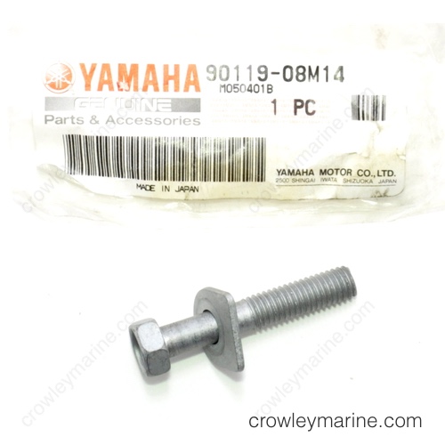 90119-08M14-00 With Washer Bolt - Yamaha Motors | Crowley Marine