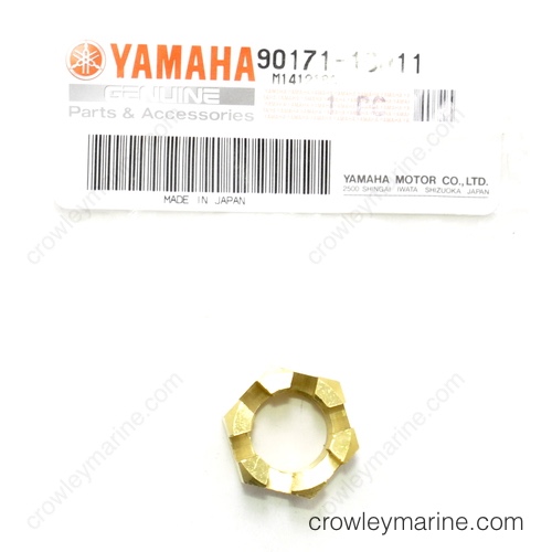 90171-16011-00 Castle Nut - Yamaha Motors | Crowley Marine