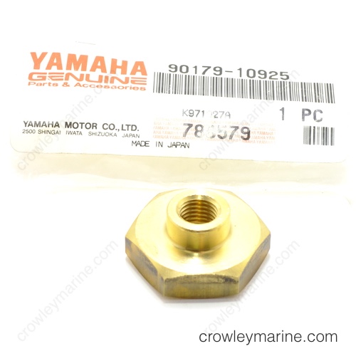 90179-10925-00 Nut - Yamaha Motors | Crowley Marine