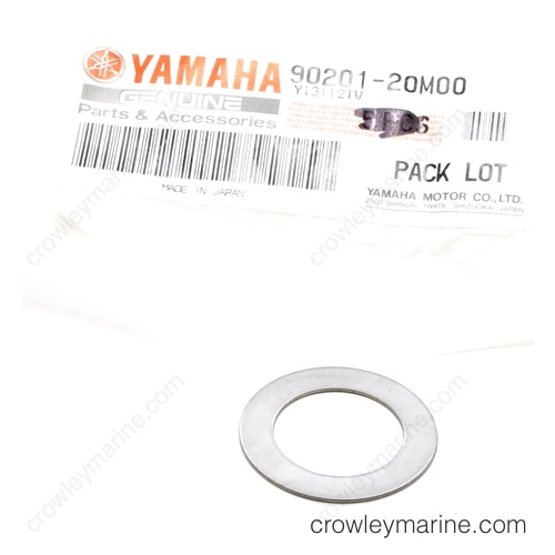 90201-20M00-00 Plate Washer - Yamaha Motors | Crowley Marine