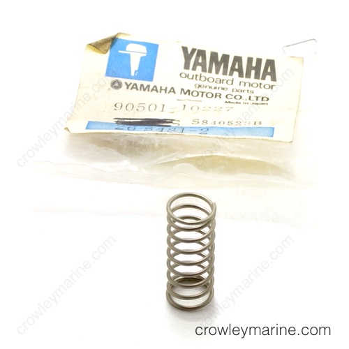 90501-10227-00 Compression Spring - Yamaha Motors | Crowley Marine