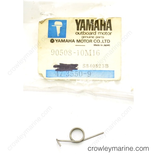 90508-10M16-00 Torsion Spring - Yamaha Motors | Crowley Marine