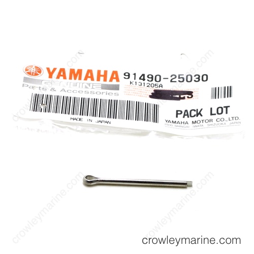 91490-25030-00 Cotter Pin - Yamaha Motors | Crowley Marine