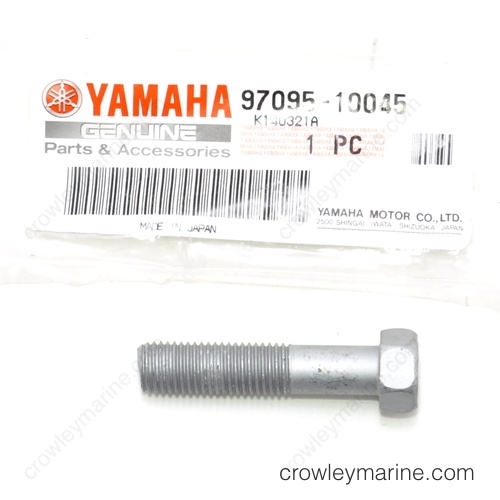 97095-10045-00 Bolt - Yamaha Motors | Crowley Marine