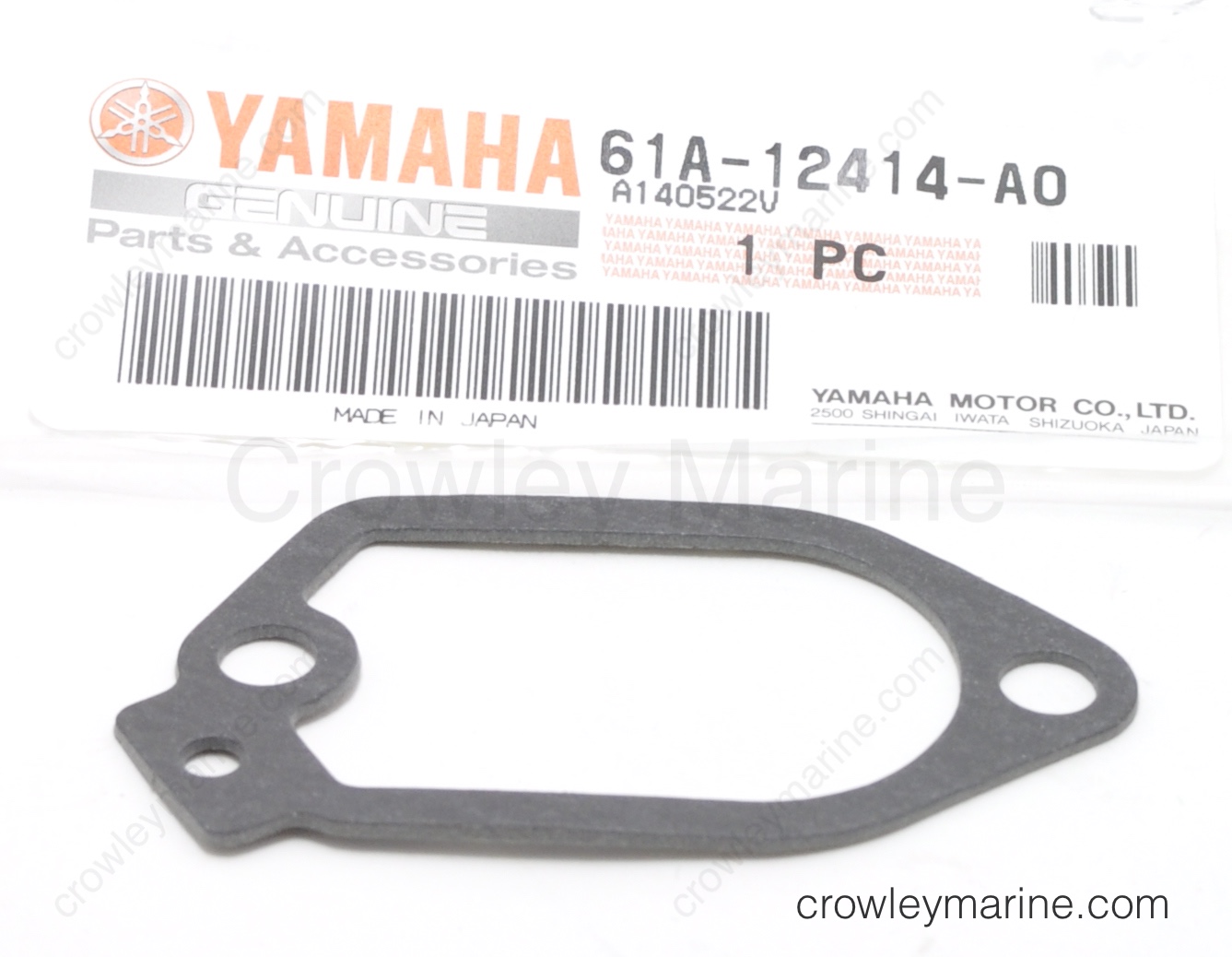 61A-12414-A0-00 Cover Gasket - Yamaha Motors | Crowley Marine
