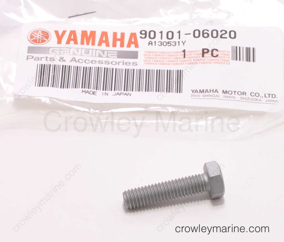 90101-06020-00 Bolt - Yamaha Motors | Crowley Marine
