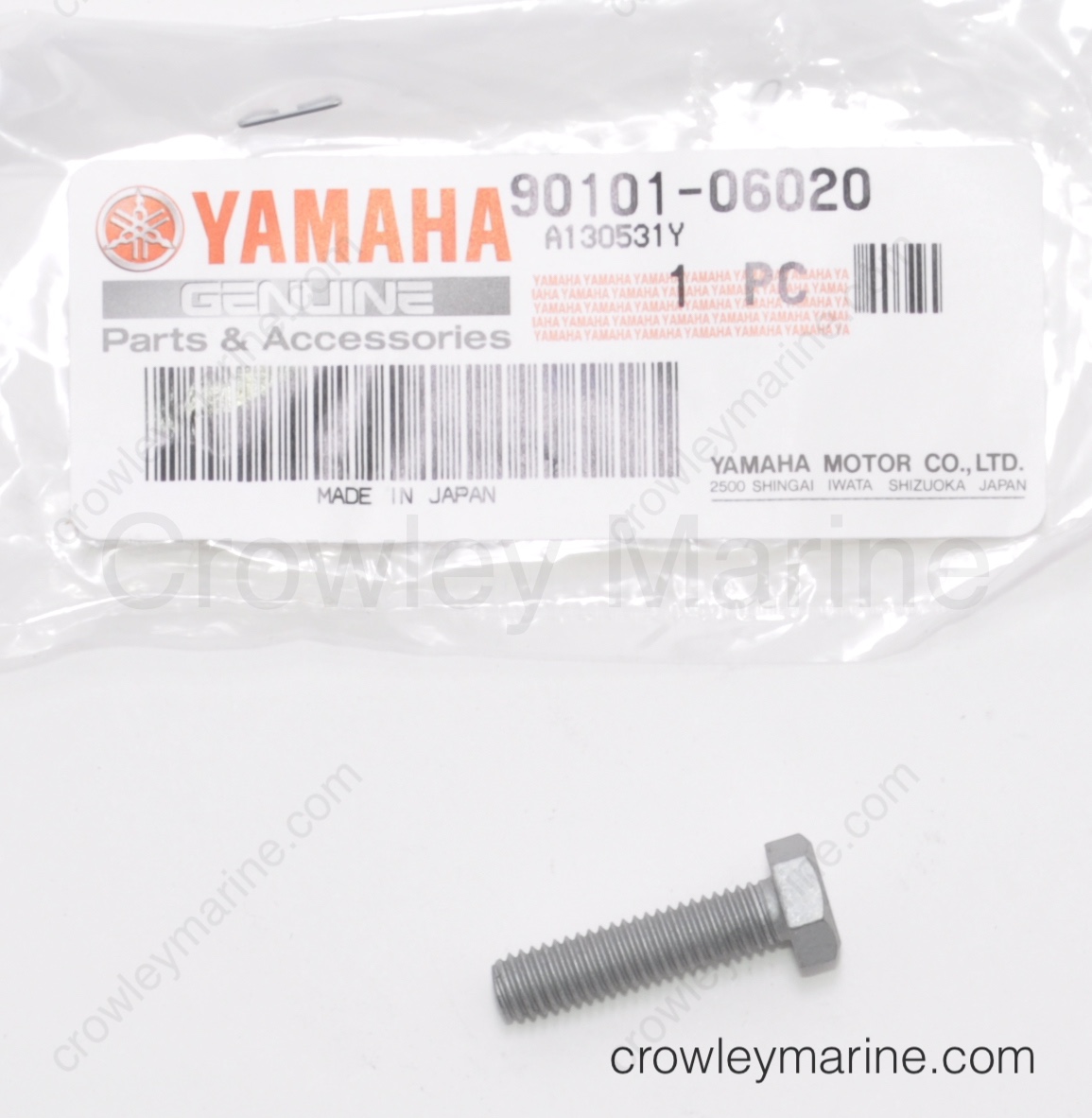 90101-06020-00 Bolt - Yamaha Motors | Crowley Marine