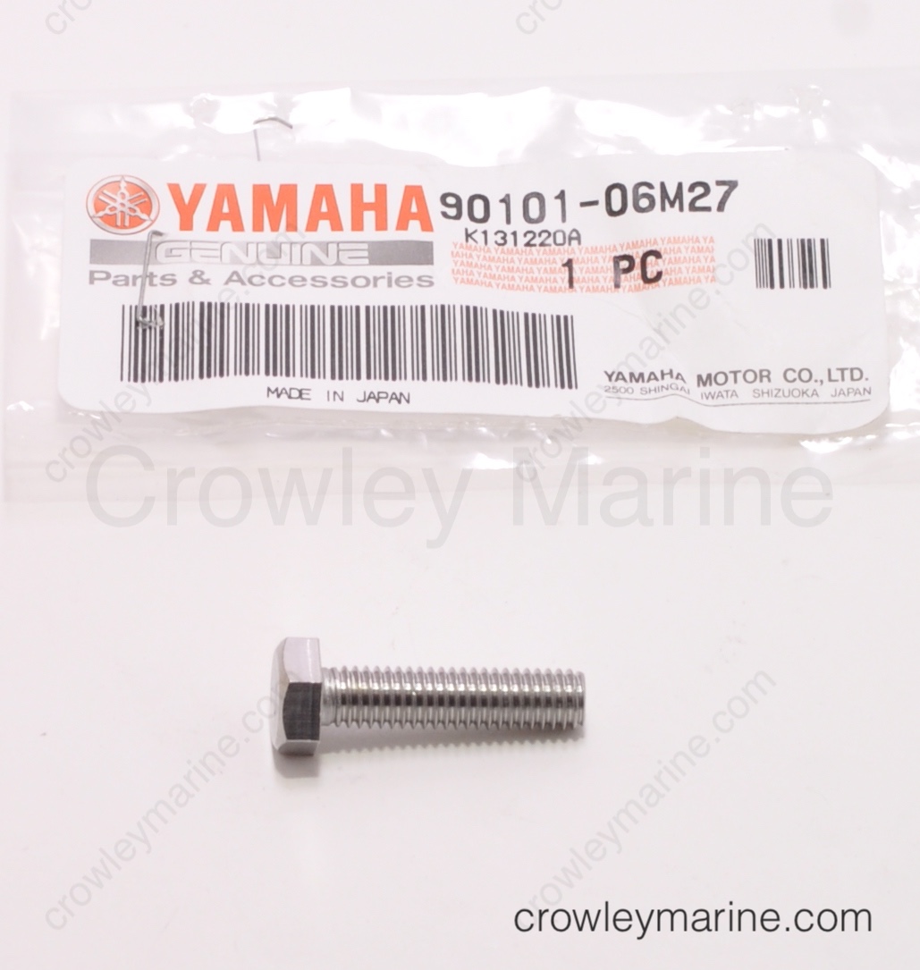 90101-06M27-00 Bolt - Yamaha Motors | Crowley Marine