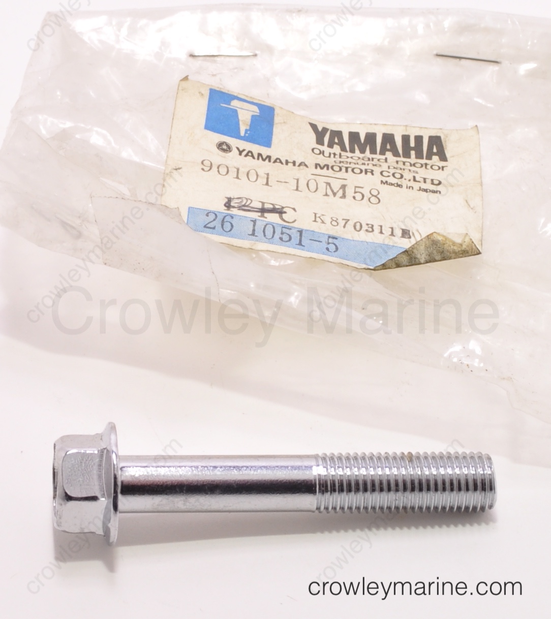 90101-10M58-00 Bolt - Yamaha Motors | Crowley Marine