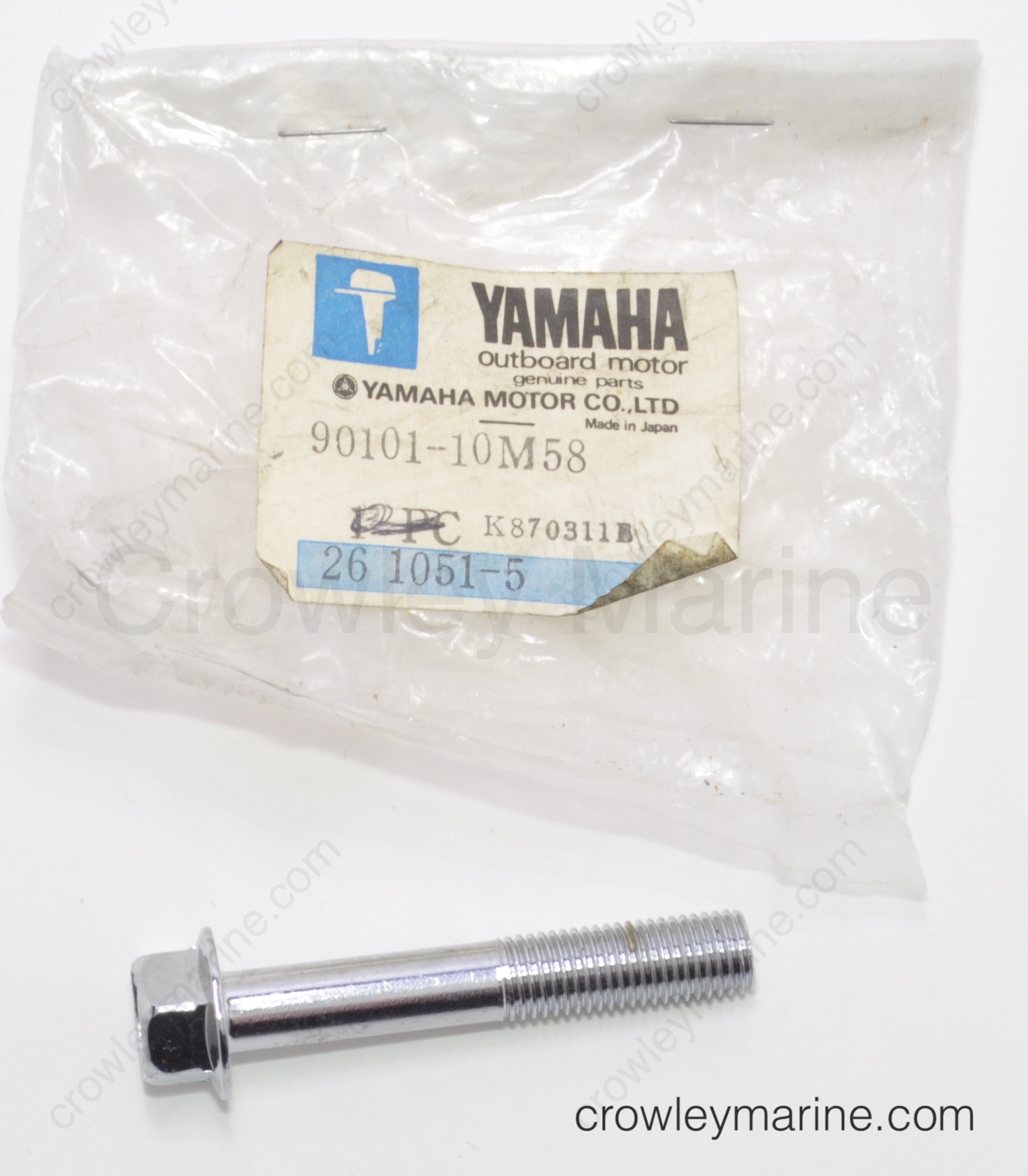 90101-10M58-00 Bolt - Yamaha Motors | Crowley Marine