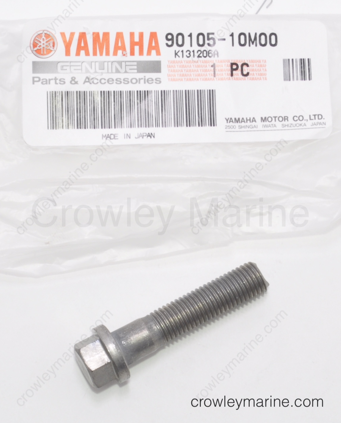 90105-10M00-00 Flange Bolt - Yamaha Motors | Crowley Marine