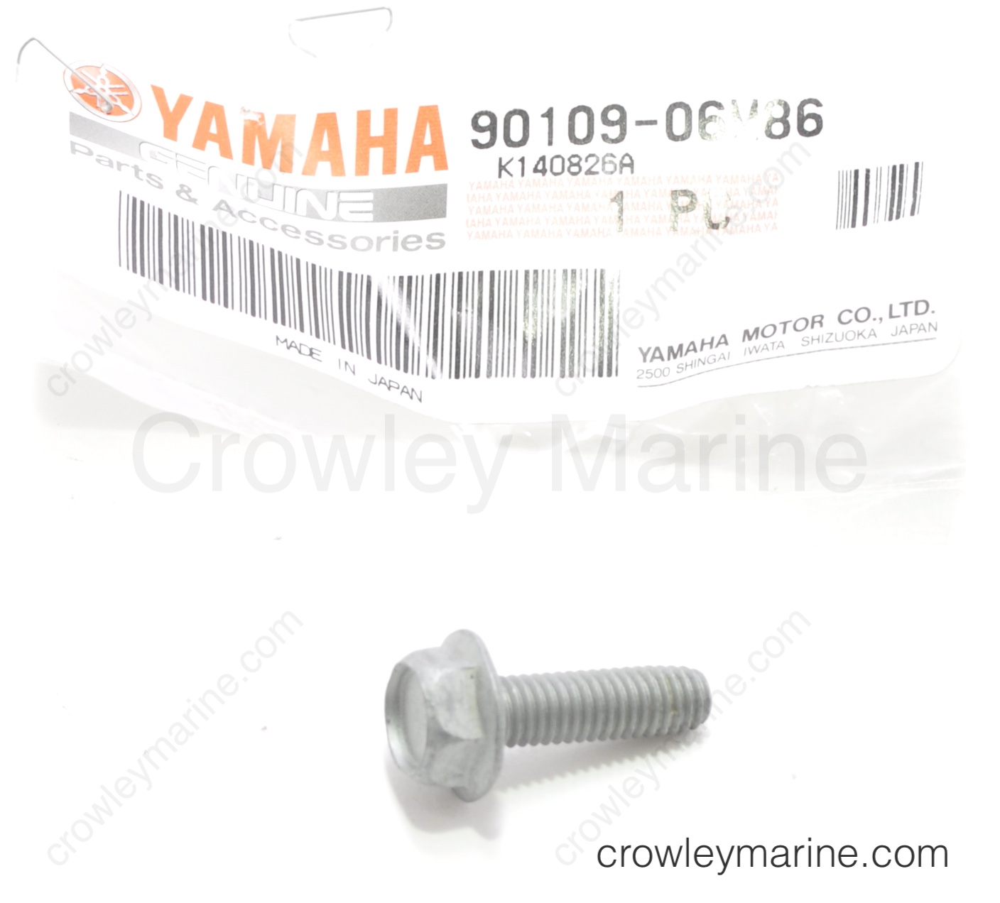 90109-06M86-00 Bolt - Yamaha Motors | Crowley Marine