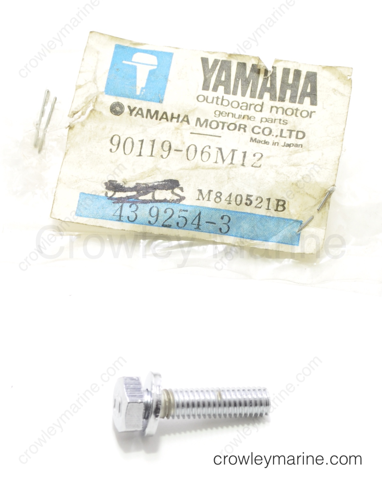 90119-06M12-00 Bolt with Washer - Yamaha Motors | Crowley Marine