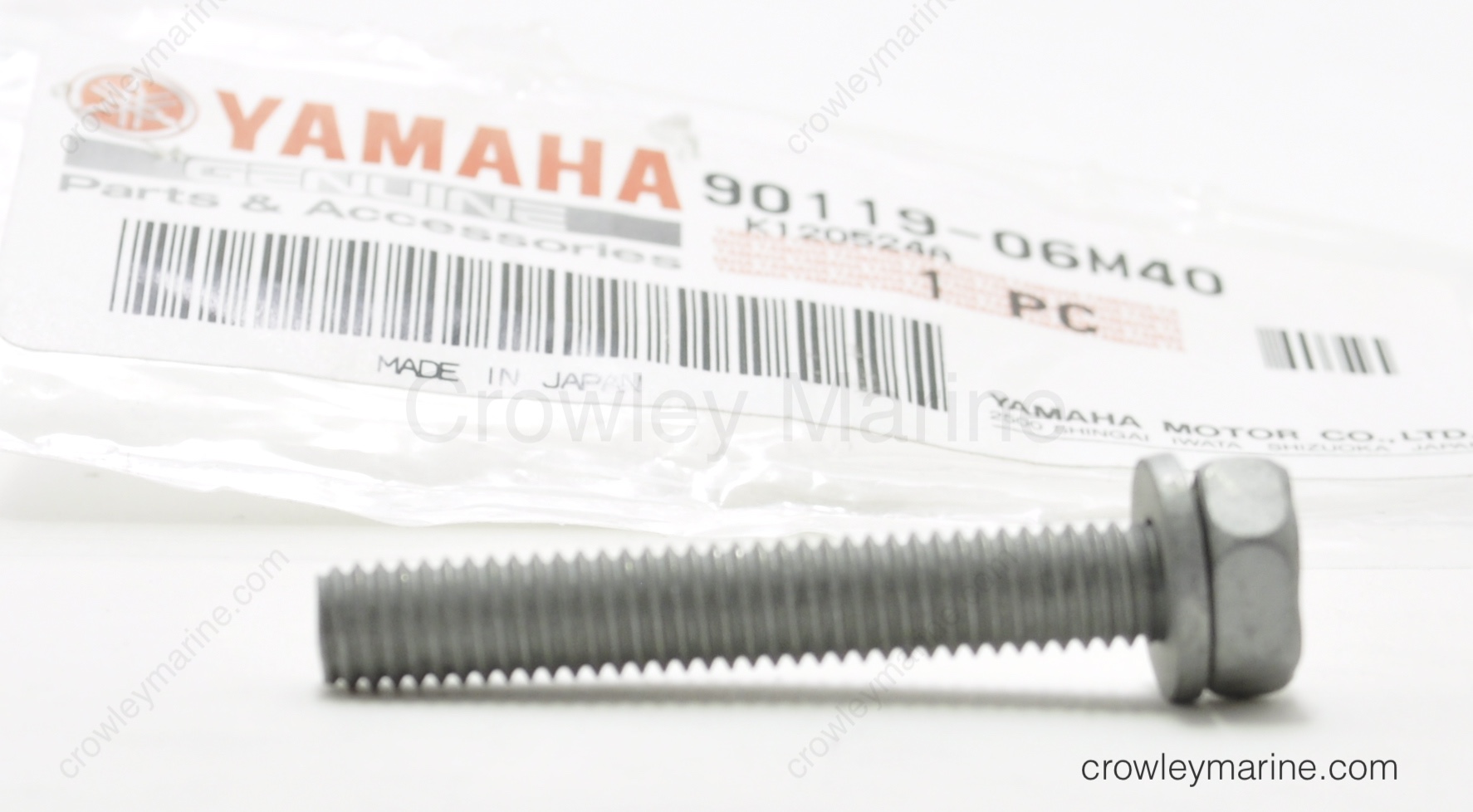 90119-06M40-00 Bolt with Washer - Yamaha Motors | Crowley Marine