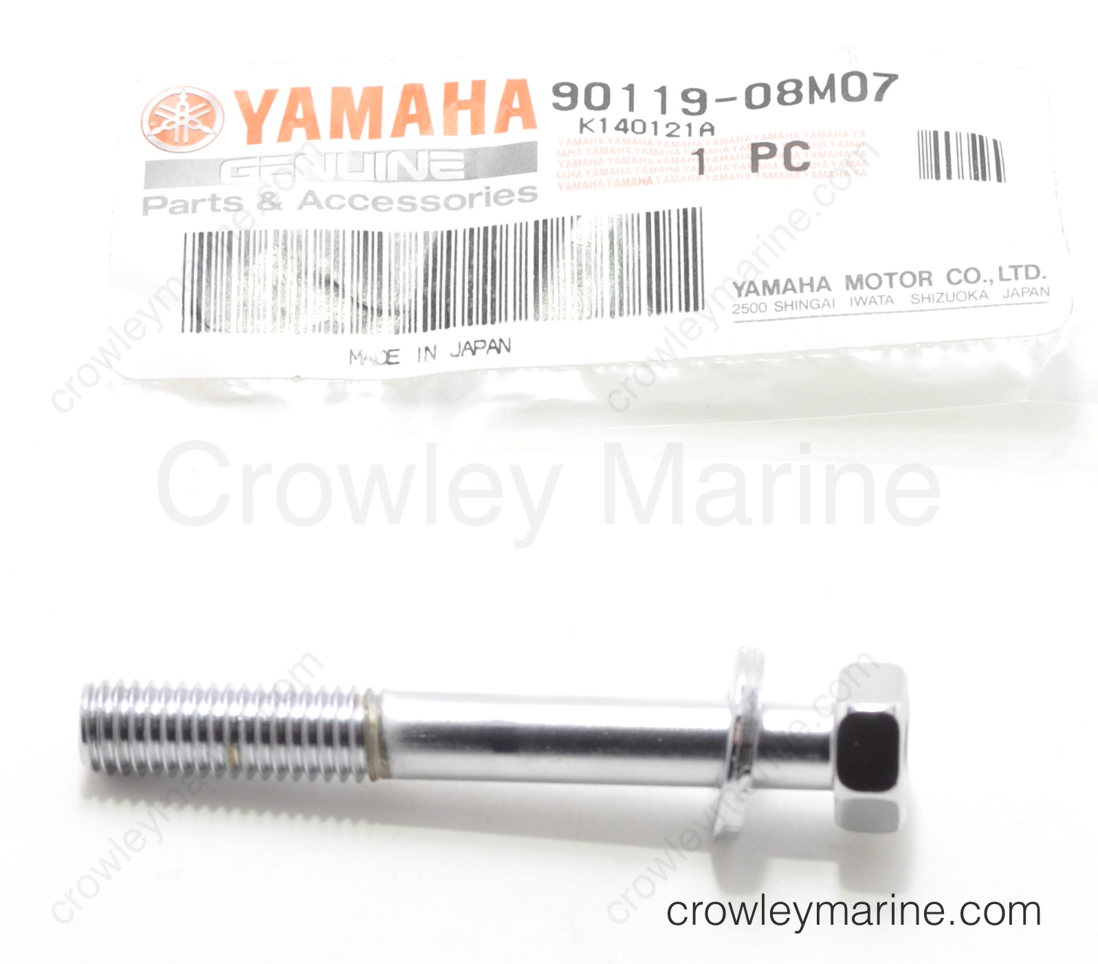90119-08M07-00 Bolt with Washer - Yamaha Motors | Crowley Marine