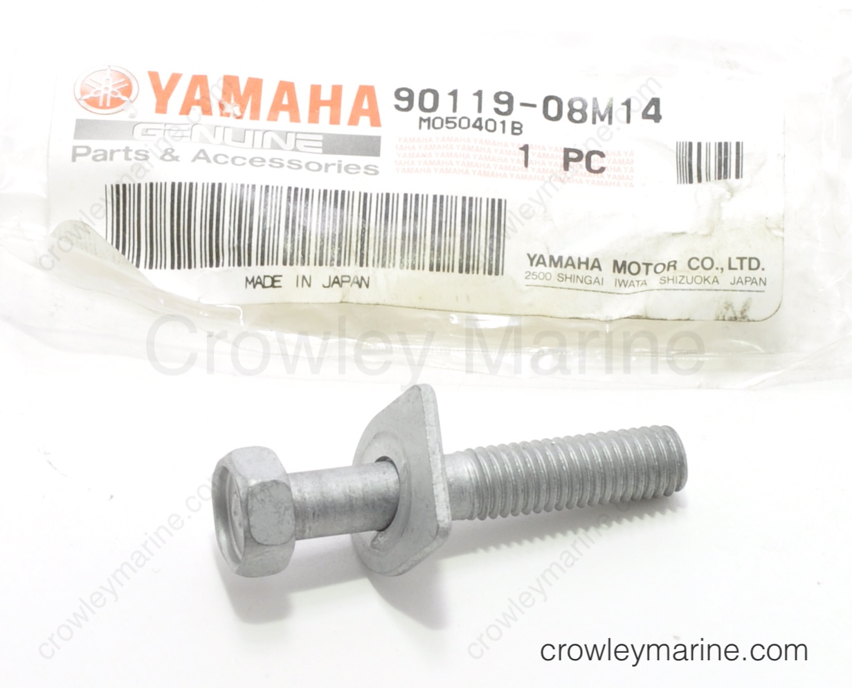 90119-08M14-00 With Washer Bolt - Yamaha Motors | Crowley Marine