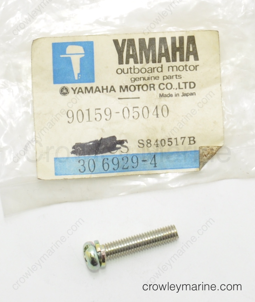 90159-05040-00 Screw With Washer - Yamaha Motors | Crowley Marine
