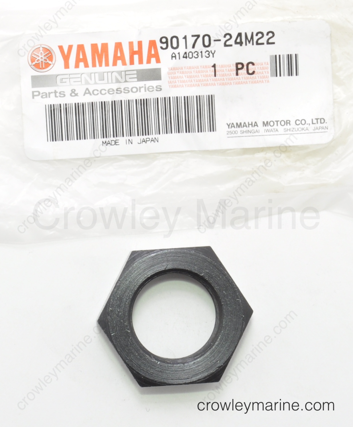 90170-24M22-00 Nut - Yamaha Motors | Crowley Marine