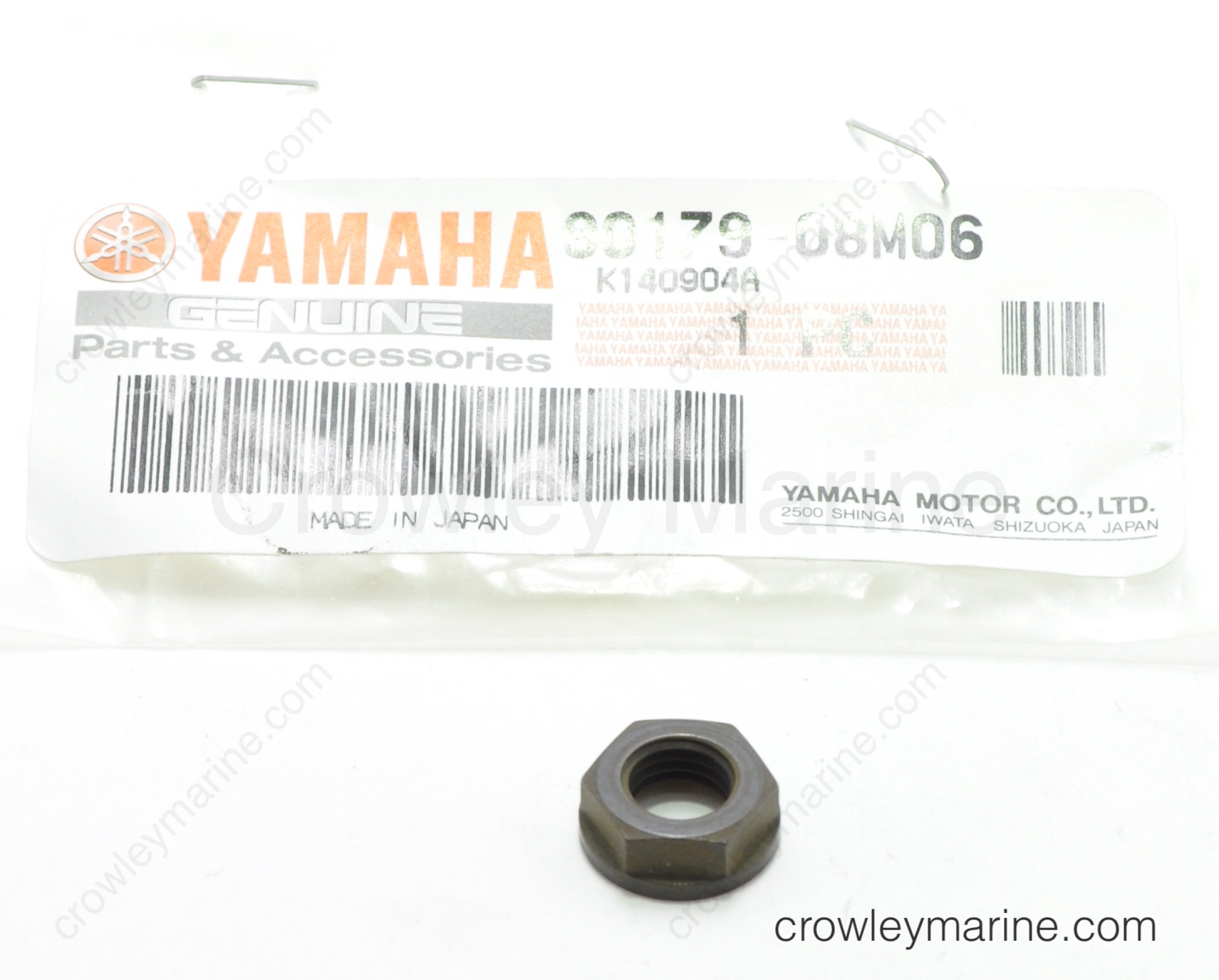 90179-08M06-00 Nut - Yamaha Motors | Crowley Marine