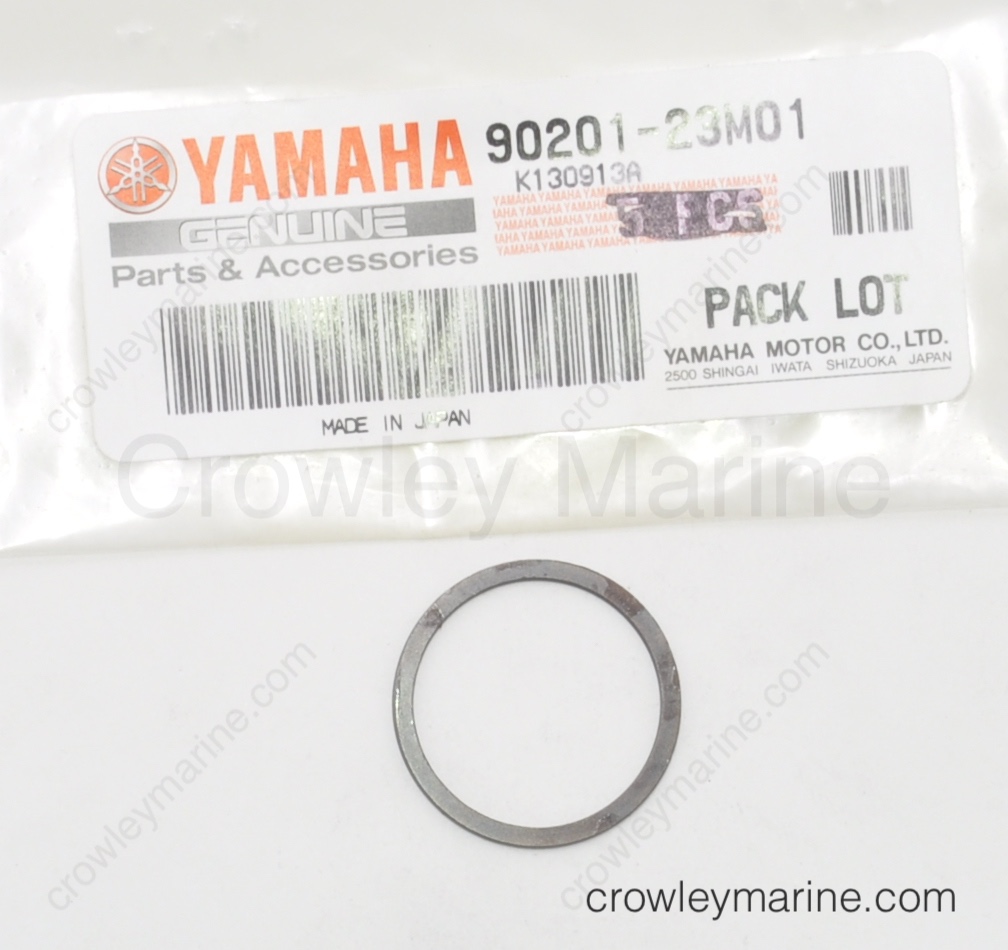 90201-23M01-00 Plate Washer - Yamaha Motors | Crowley Marine