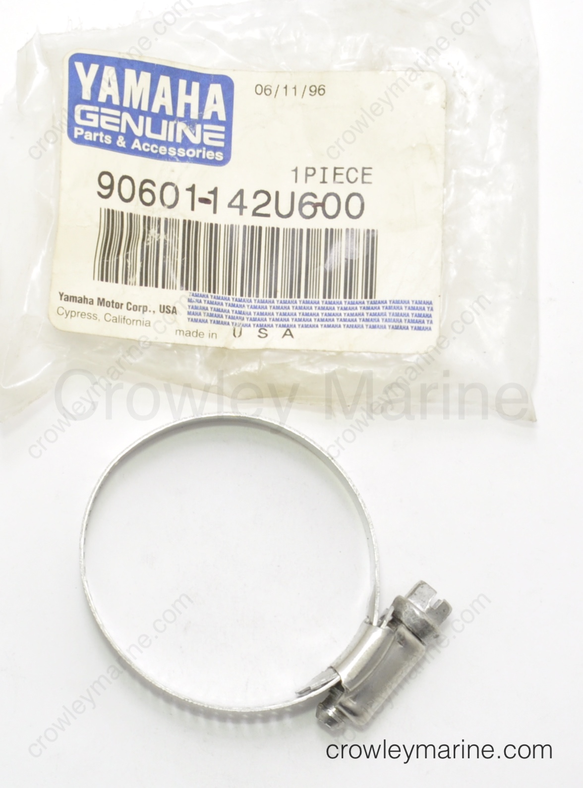 90601-142U6-00 BAND HOSE 50 - Yamaha Motors | Crowley Marine