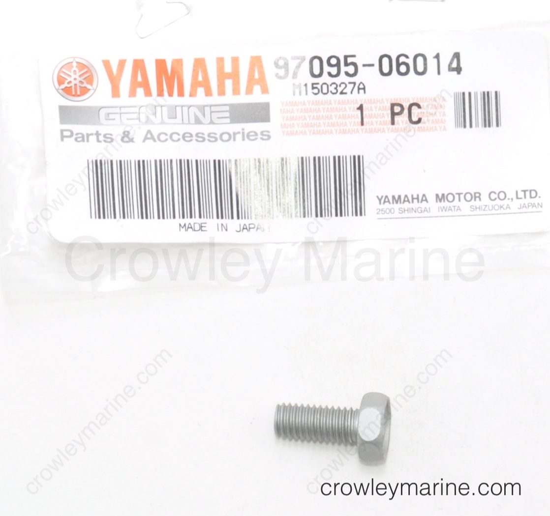 97095-06014-00 Bolt - Yamaha Motors | Crowley Marine