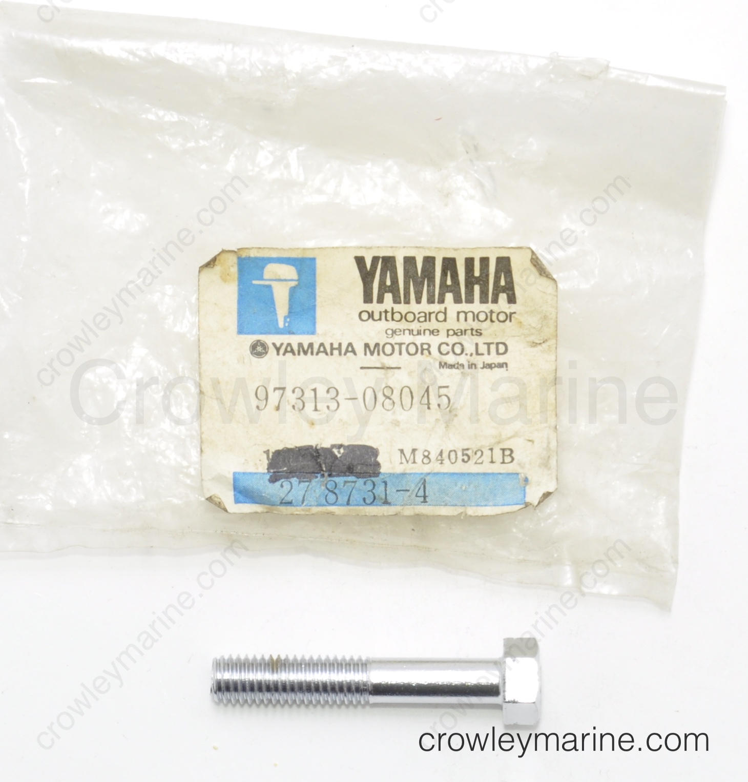 97313-08045-00 Hexagon Bolt - Yamaha Motors | Crowley Marine