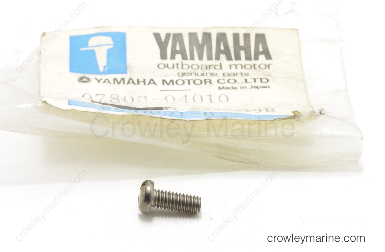 97803-04010-00 .SCREW, PAN HEAD - Yamaha Motors | Crowley Marine