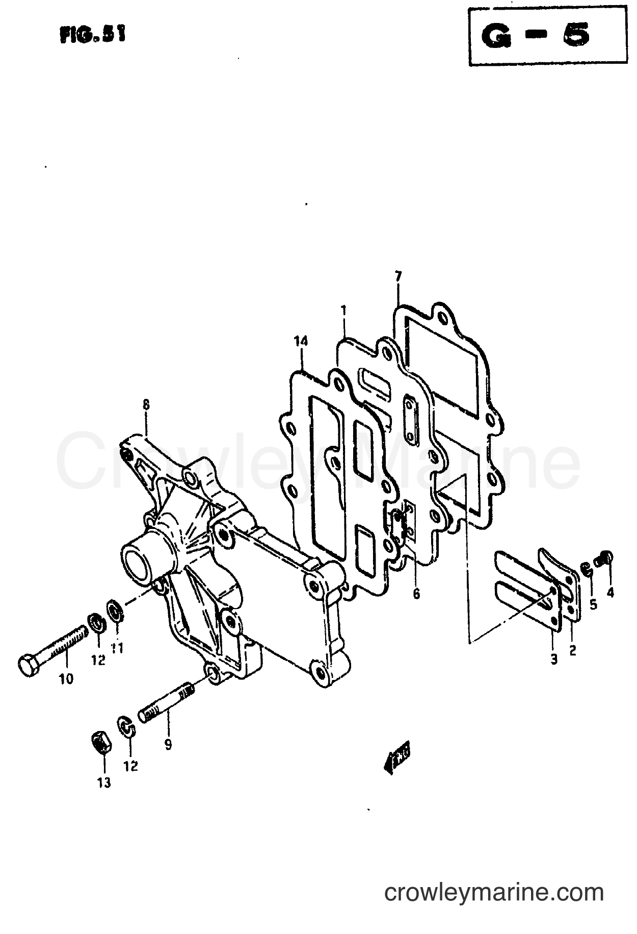 REED VALVE - 1977 Two-Stroke Outboard 2 DT2 | Crowley Marine