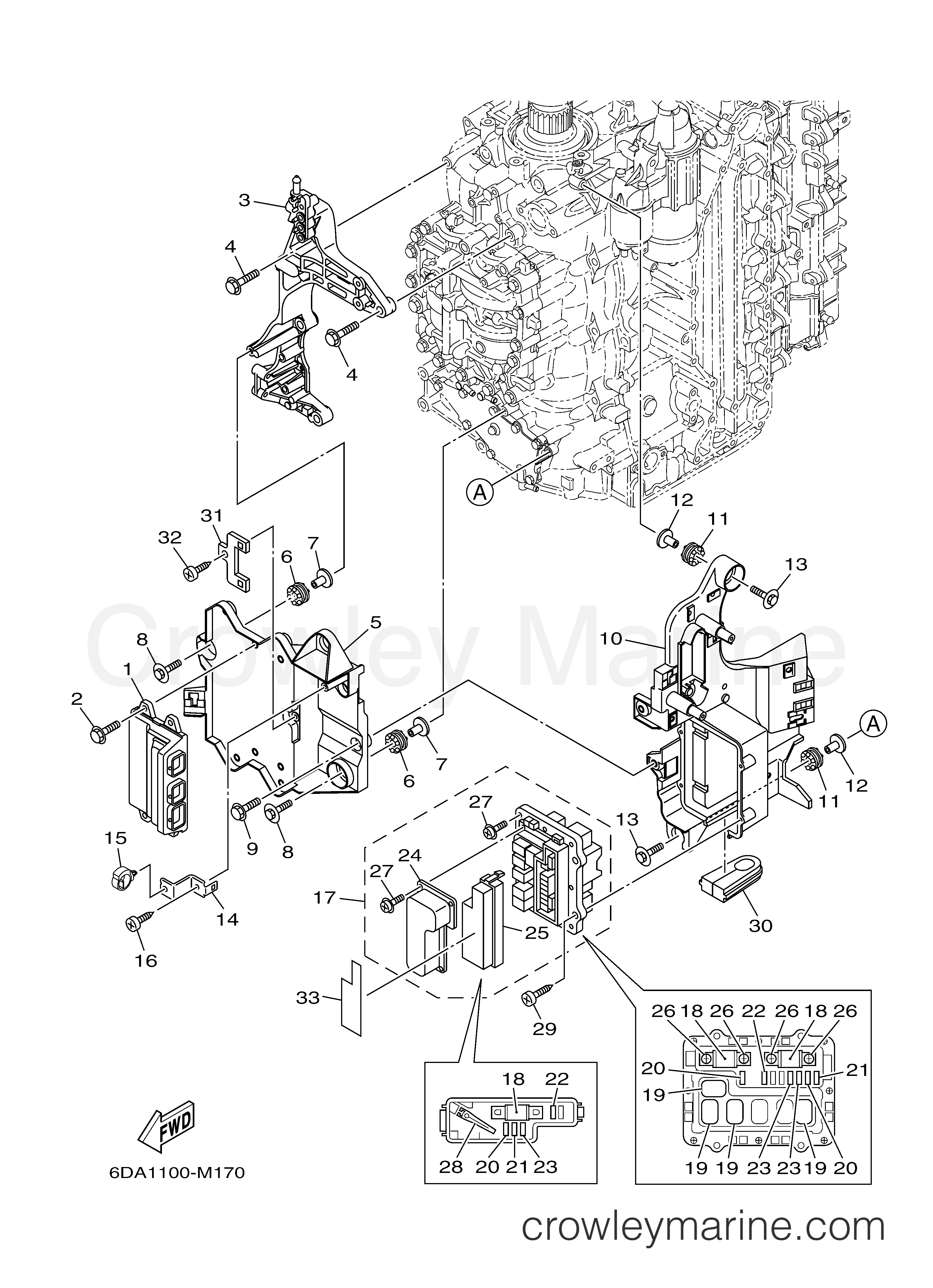 ELECTRICAL 1 - 2014 Outboard 200hp F200XB | Crowley Marine