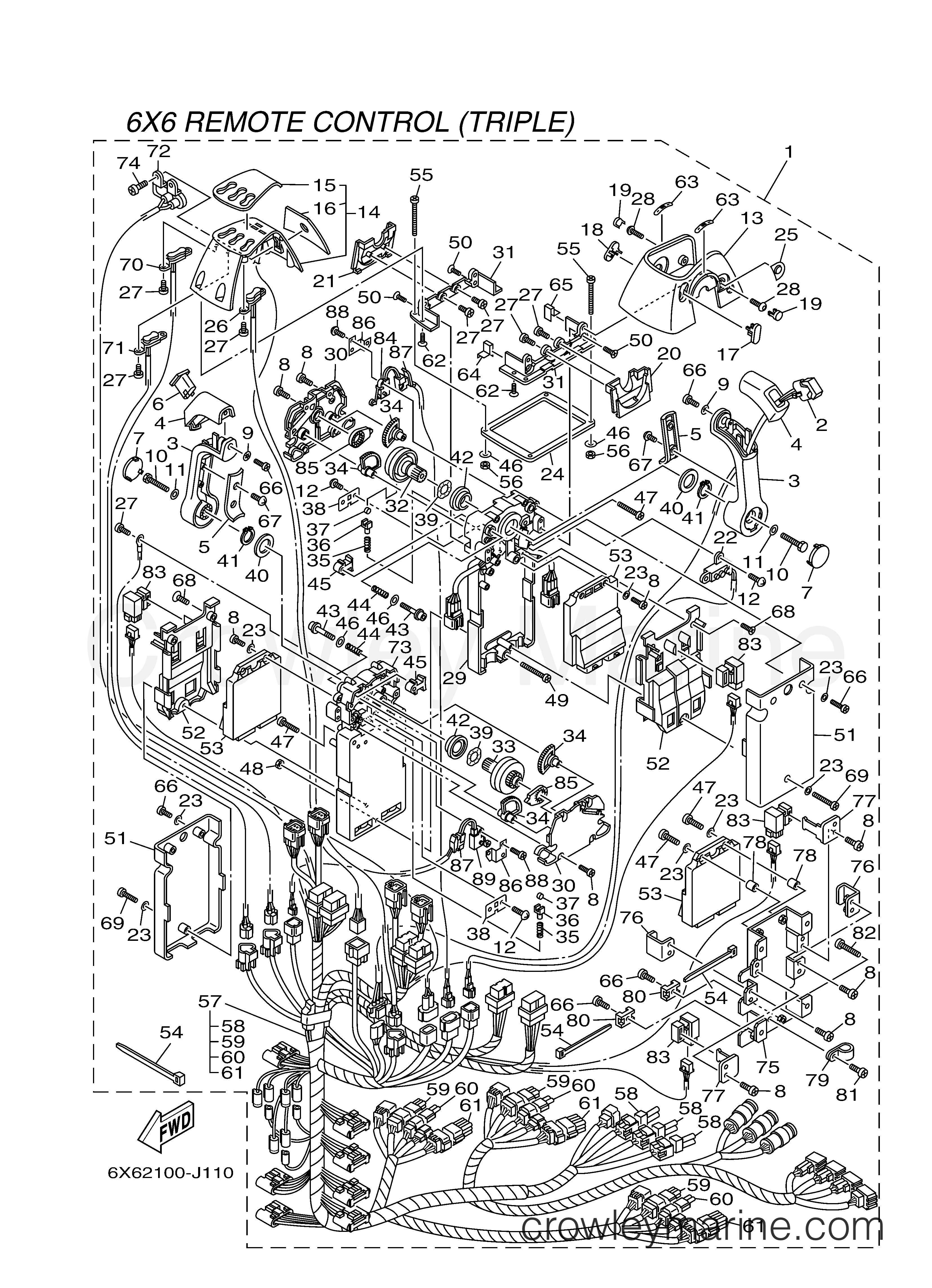 DEC REMOTE CONTROL (TRIPLE) - Various Years Rigging Command Link ...