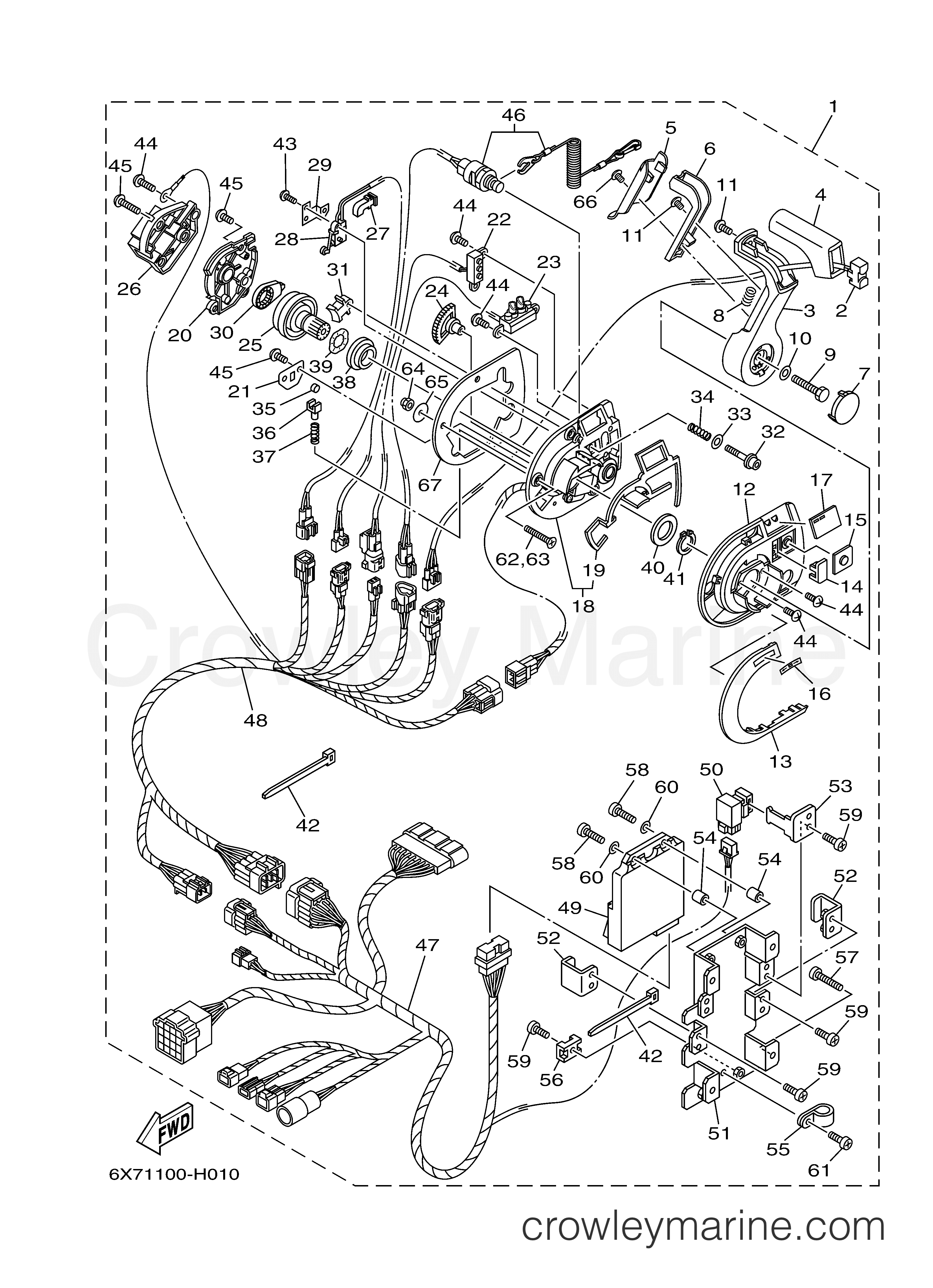 DBW REMOTE CONTROL - Various Years Rigging Controls Dec Flush Control ...